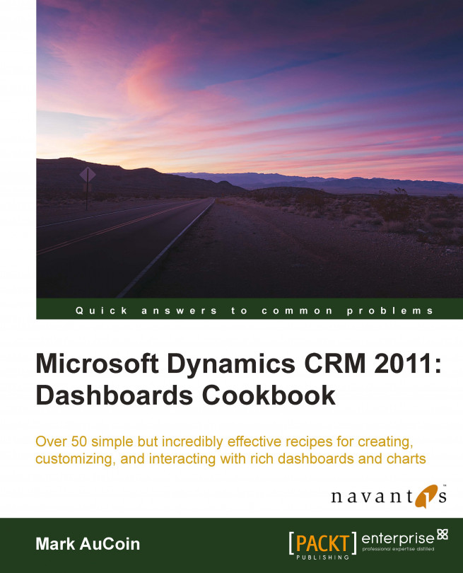 Creating a Dashboard | Microsoft Dynamics CRM 2011: Dashboards Cookbook