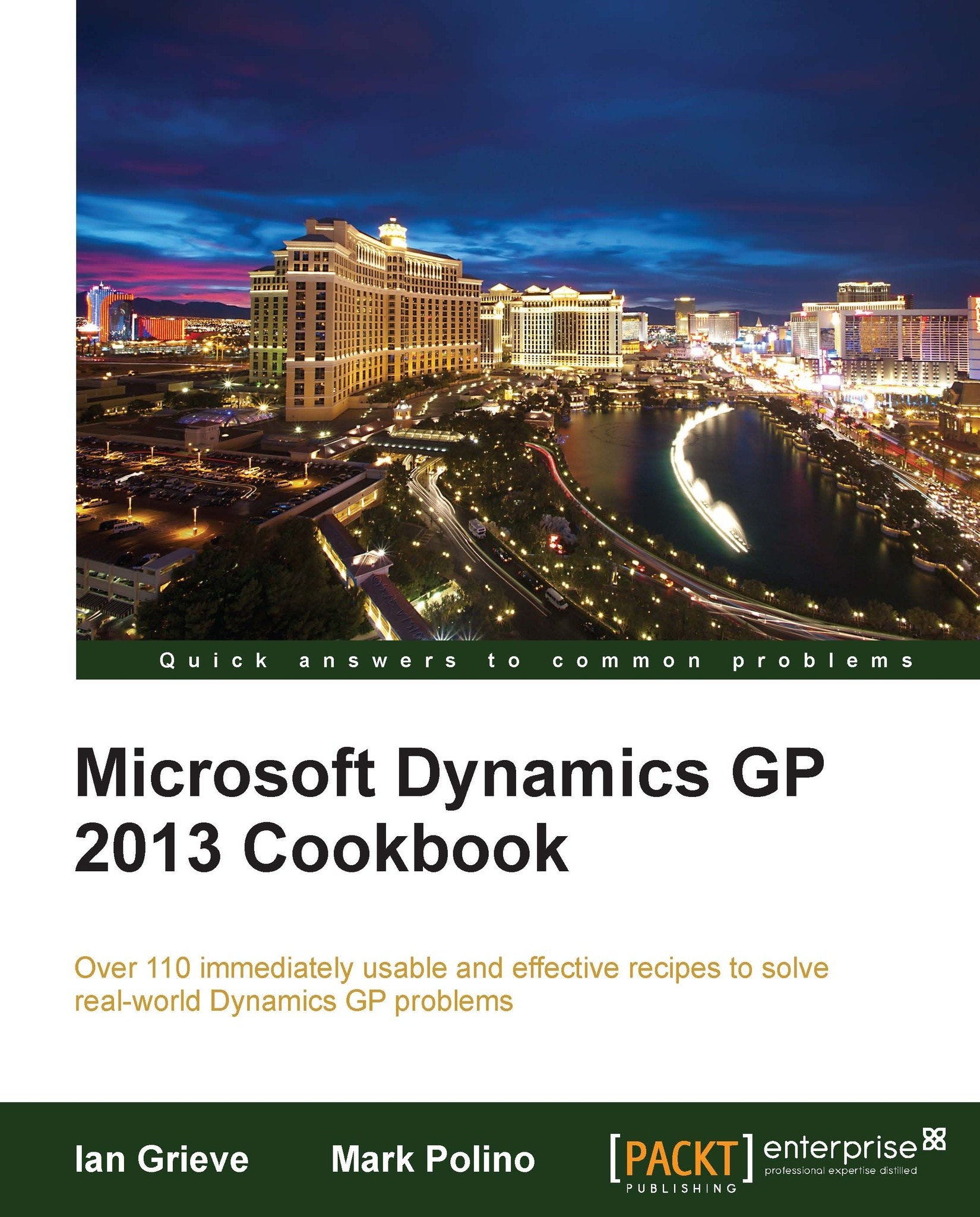 Personalizing Dynamics GP | Microsoft Dynamics GP 2013 Cookbook