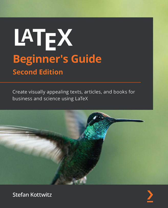 Chapter 1 Getting Started With Latex Latex Beginner S Guide