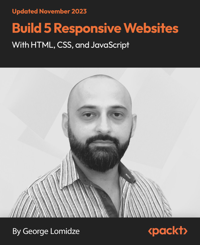 Build 5 Responsive Websites With Html Css And Javascript Video Packt