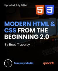 Modern HTML & CSS From The Beginning 2.0 - Second Edition [Video] | Web Development | Video